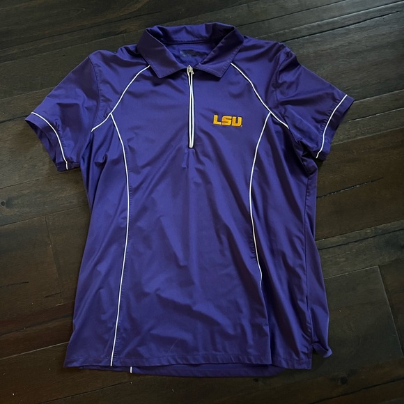 Ping | Tops | Lsu Golf Polo | Poshmark